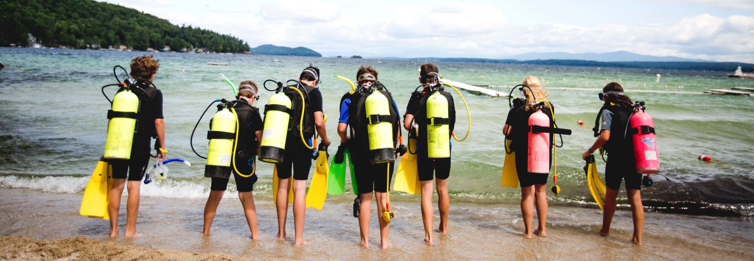 SCUBA Program at Camp Brookwoods | A New Hampshire Christian Camp